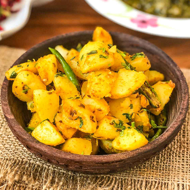 Potato Bhaji – India At Home